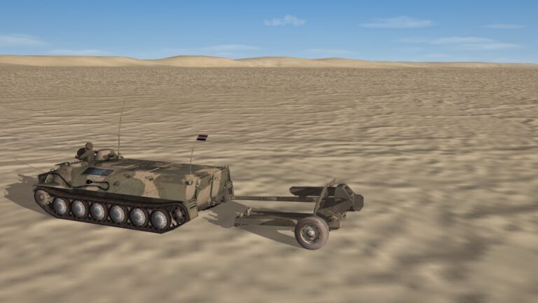 MT-LB with 122 mm howitzer 2A18 (D-30) - GKABS