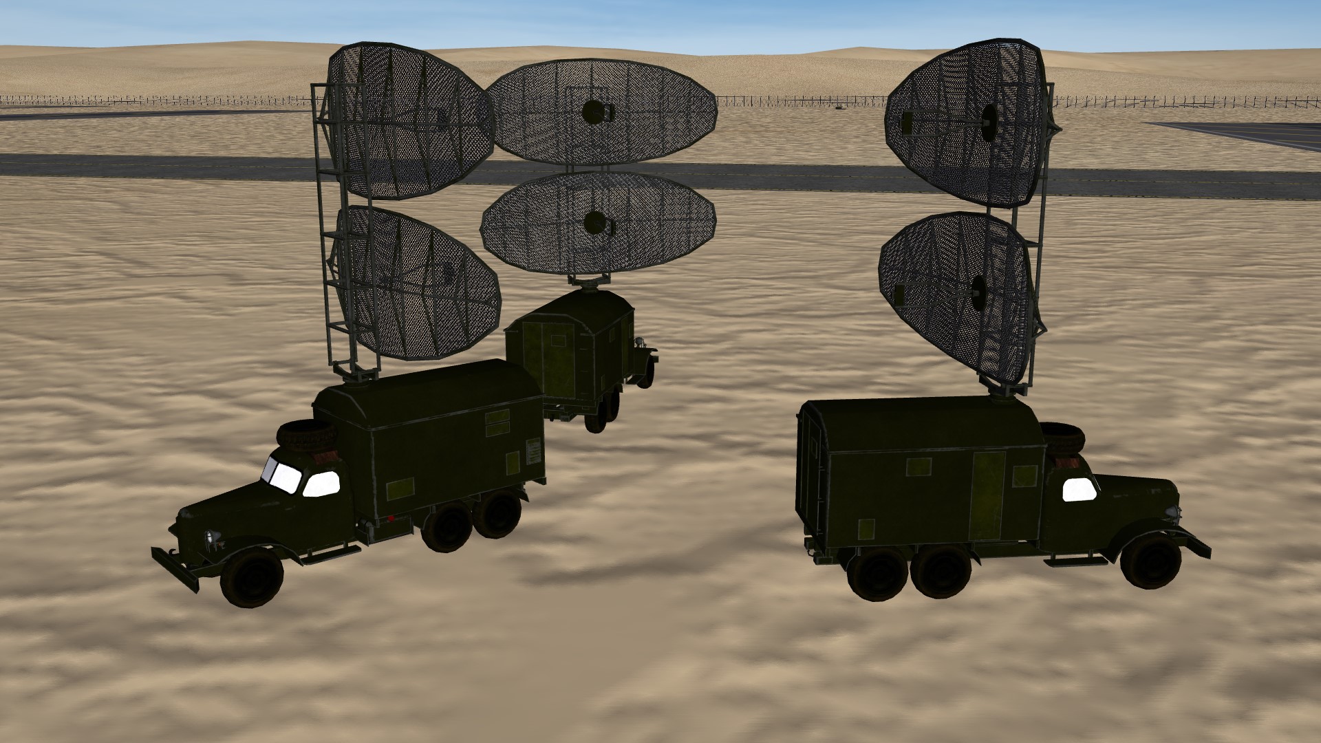 Re- Completed ZiL-157 -P-15 radar - GKABS 3d Models