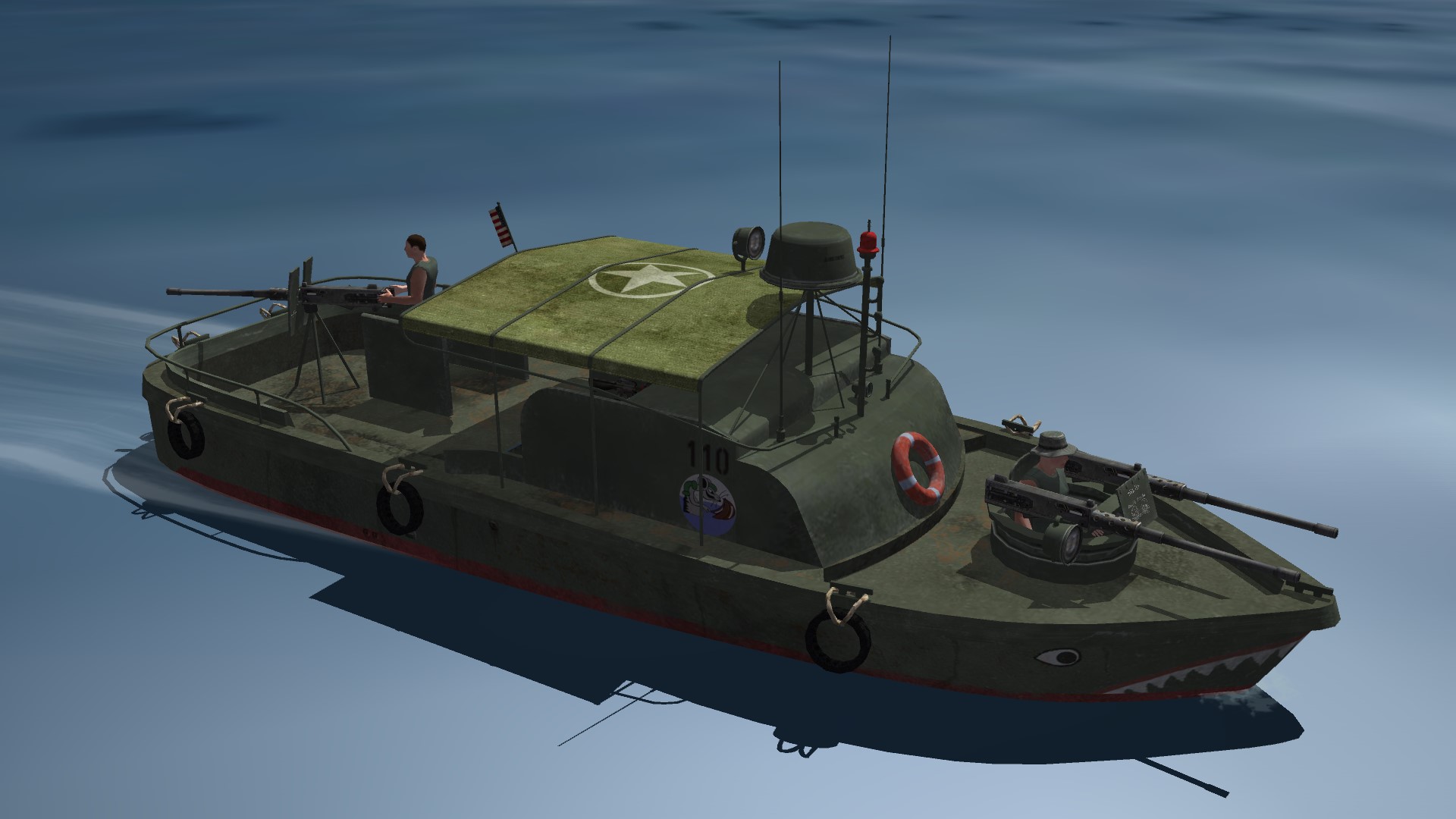 Completed the PBR-MK-II riverboat - GKABS