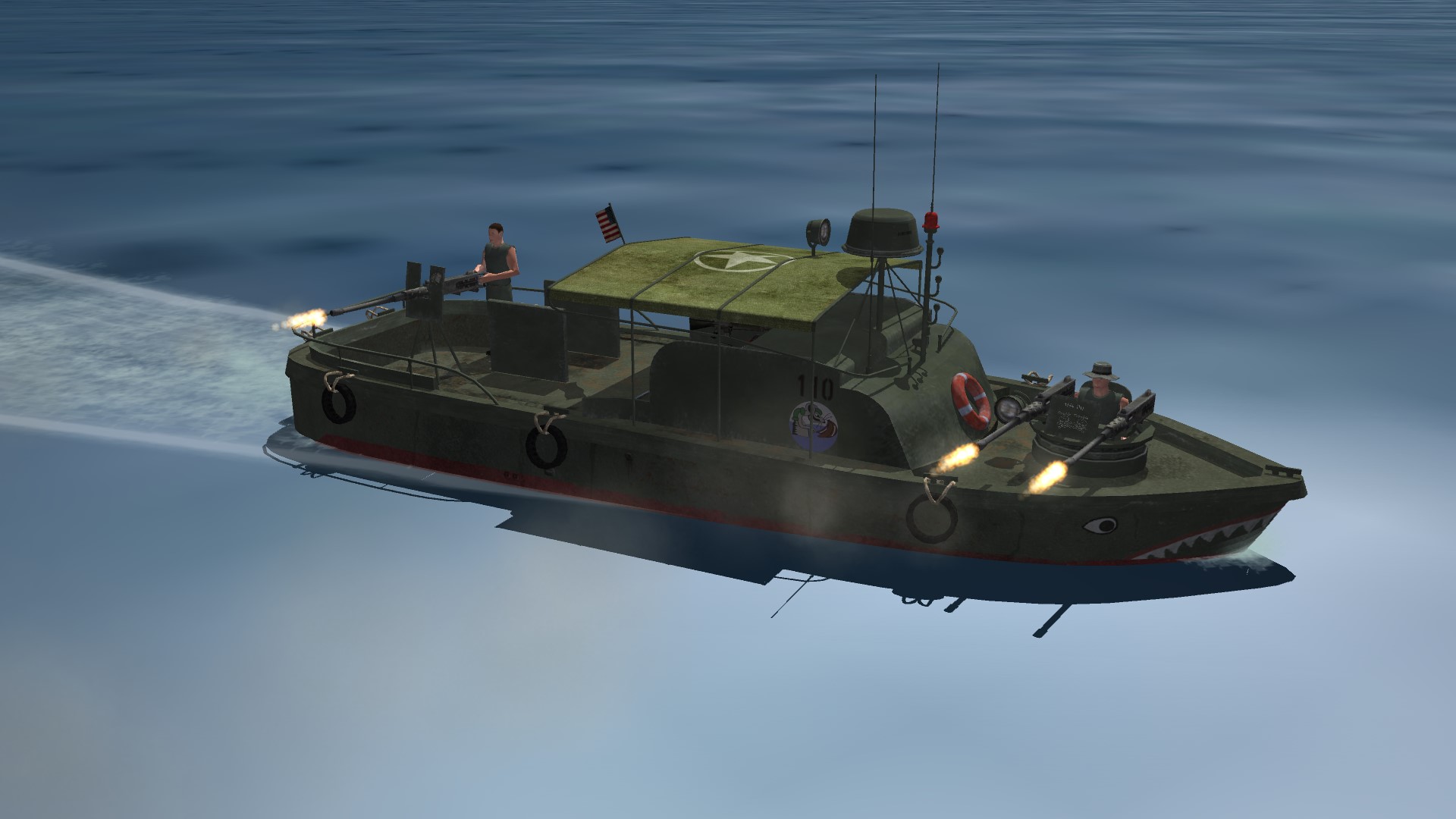 Completed the PBR-MK-II riverboat - GKABS