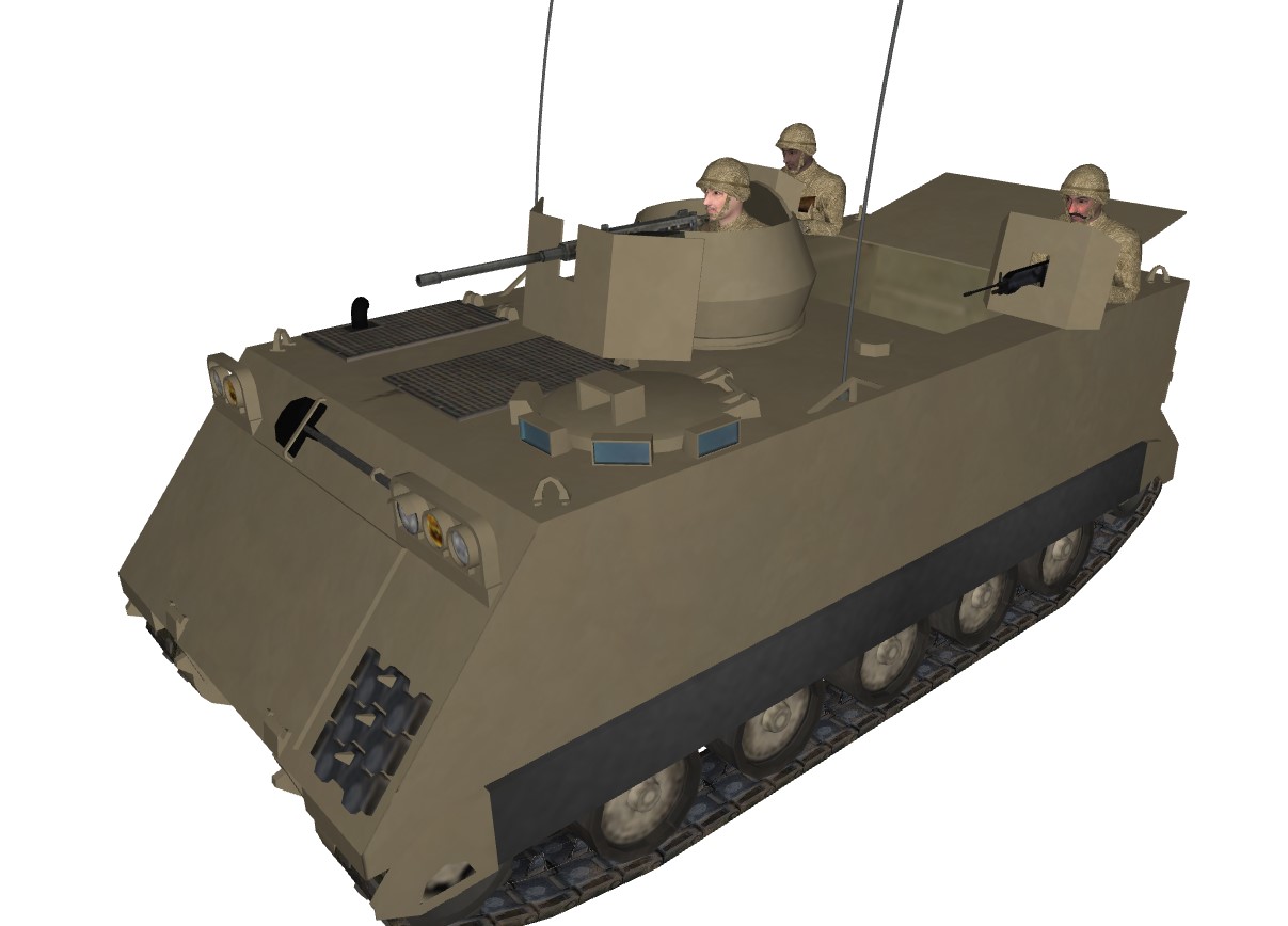 M113 ACAV 60’s and 70’s model with 15 textures
