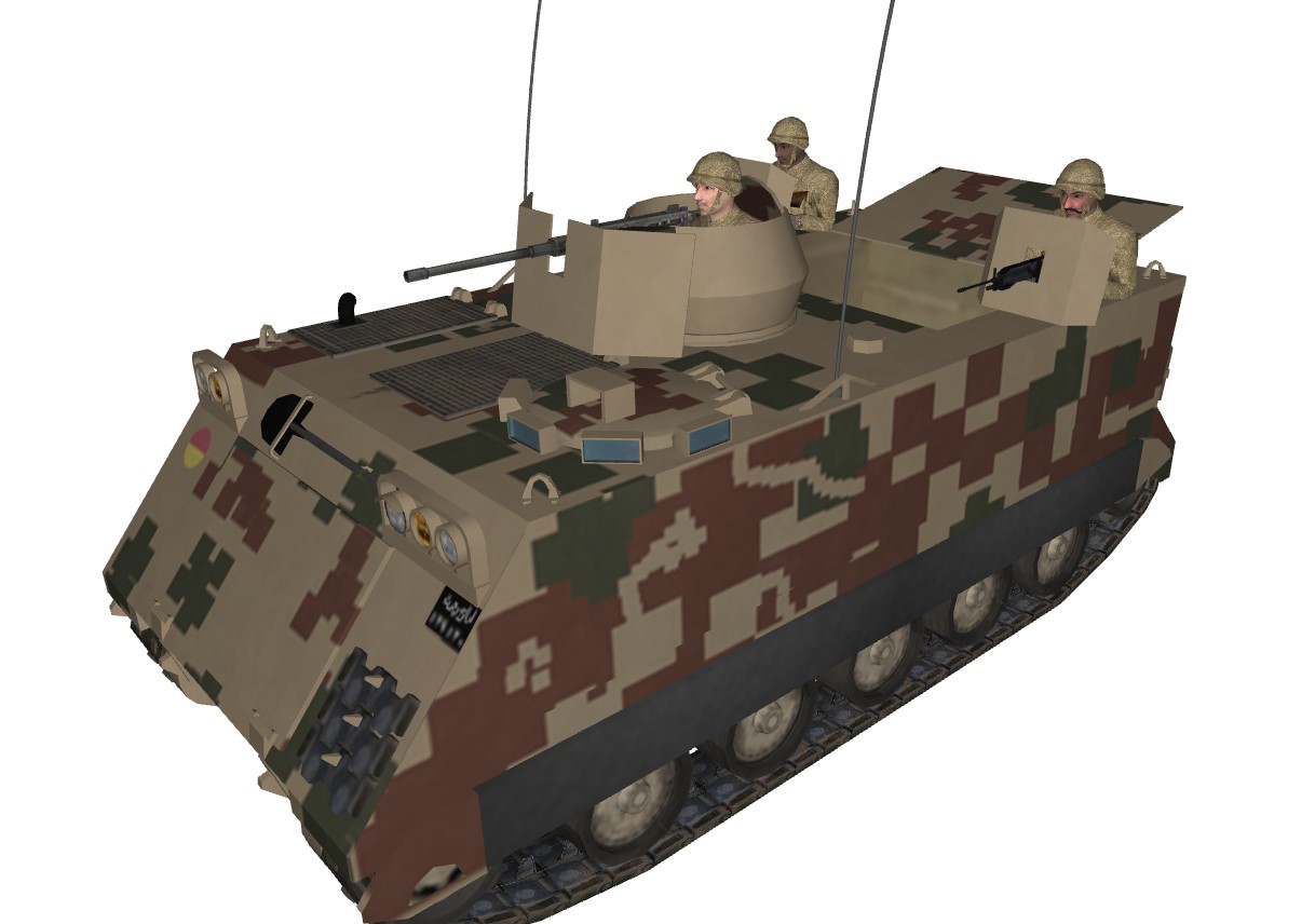 M113 ACAV 60’s and 70’s model with 15 textures