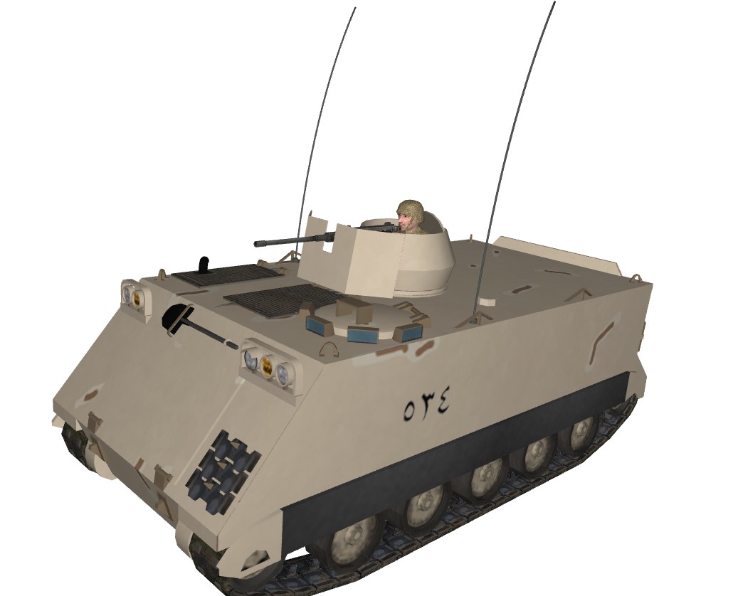 M113 ACAV 80’s model with 19 textures - GKABS 3d Models