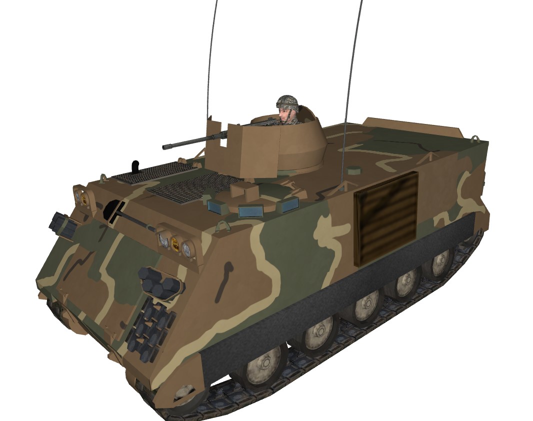 M113 ACAV also UN and Ambulance - GKABS 3d Models