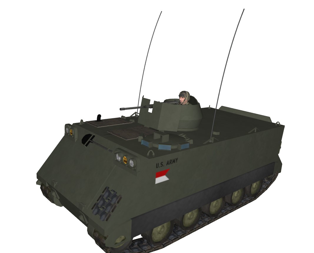 M113 ACAV 80’s model with 19 textures - GKABS 3d Models