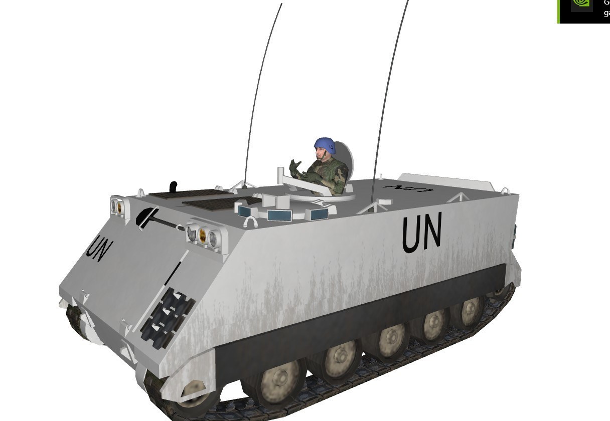 M113 ACAV also UN and Ambulance - GKABS 3d Models