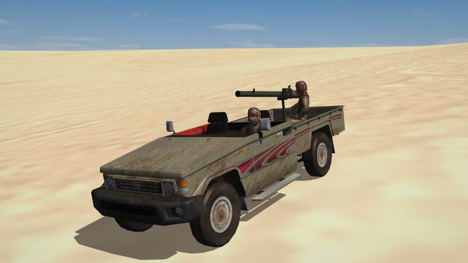 Toyota with SPG-9 Kopye - GKABS